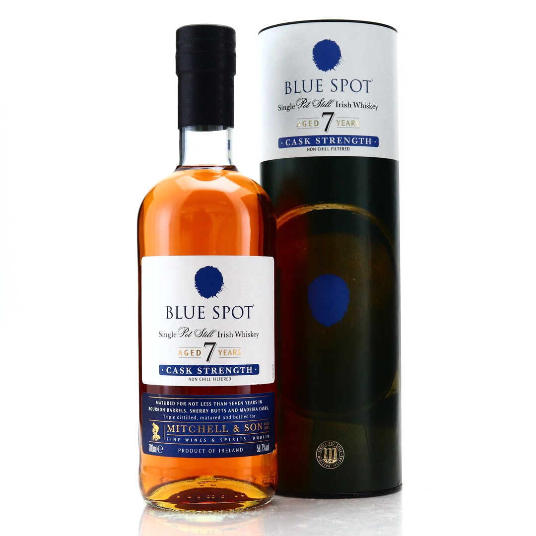 Blue Spot Cask Strength 7 Year Old Irish Whiskey - Buy Online