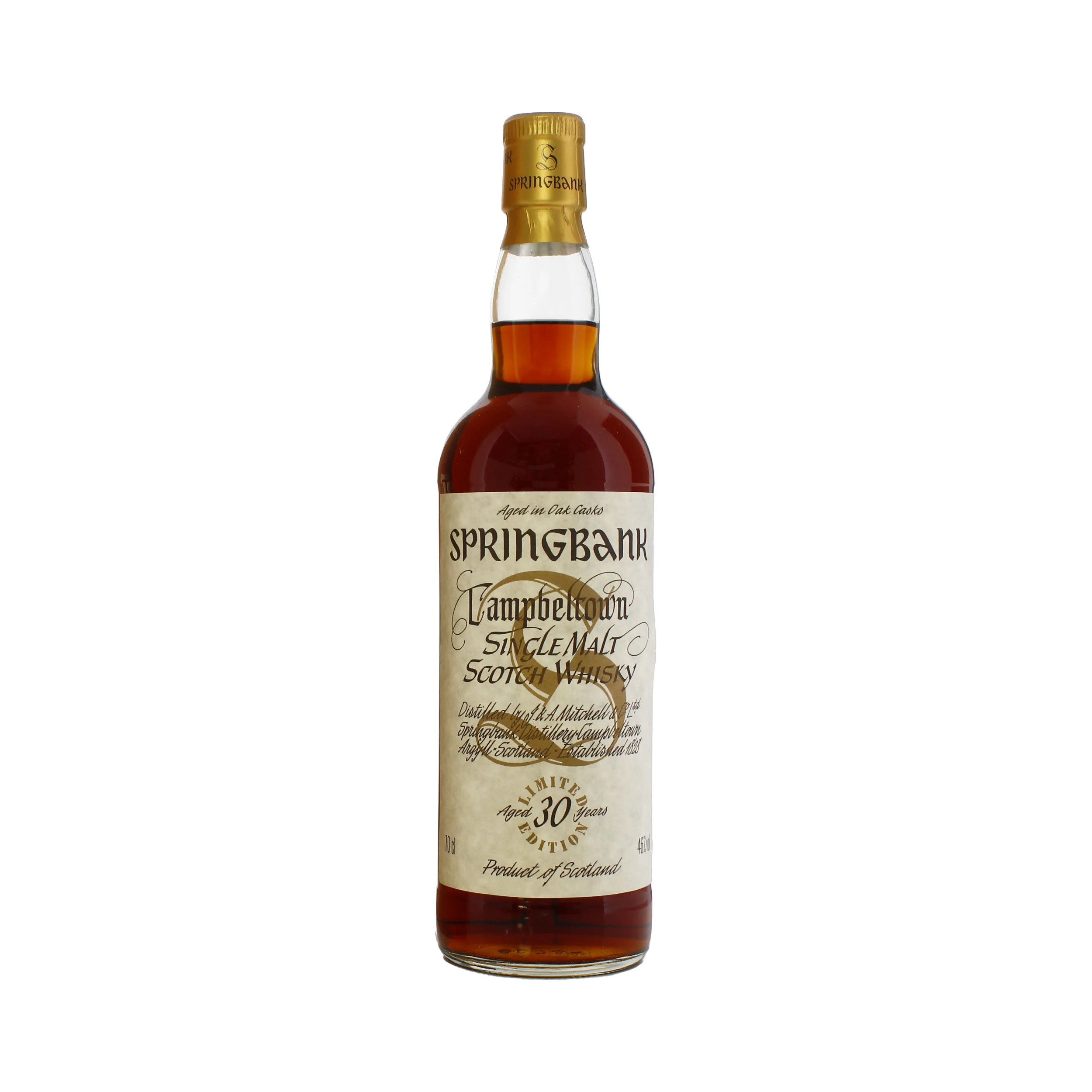 Springbank 30 Year Old Millennium – Campbeltown Scotch